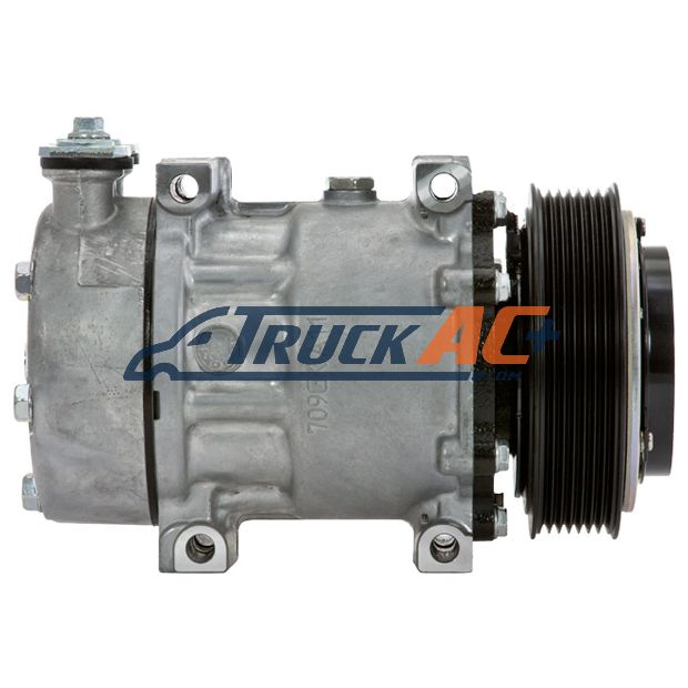 OEM Sanden A/C Compressor - Sanden 4087, 4379, 4388, 4389, Truck Air 03 ...