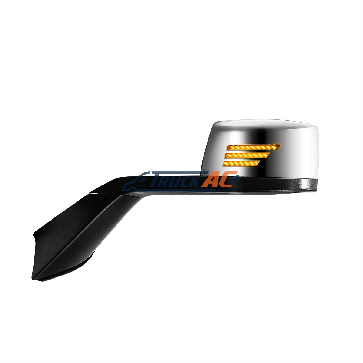Chrome Hood Mirror Assembly With Sequential LED Turn Signal For 2018 ...