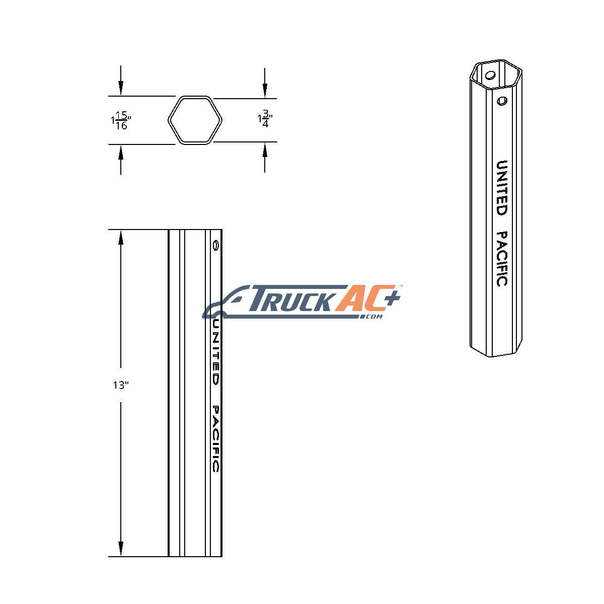 13" Long Plastic Lug Nut Socket Tool For Plastic Nut Covers - United ...