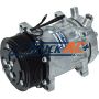 Sanden Style A/C Compressor - Sanden 4711, 8103, Truck Air 03-3784, MEI ...