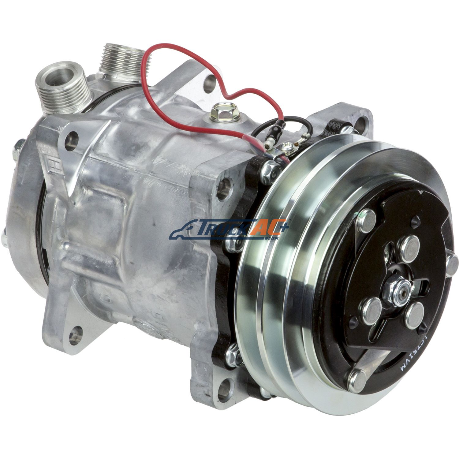 OEM Sanden A/C Compressor - Sanden 4643, 4706, Truck Air 03-3419, MEI 54706