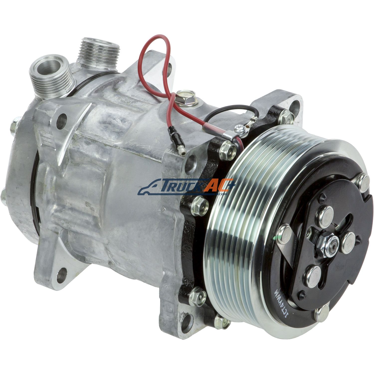 OEM Sanden A/C Compressor - Sanden 4710, Truck Air 03-3441, MEI 5413