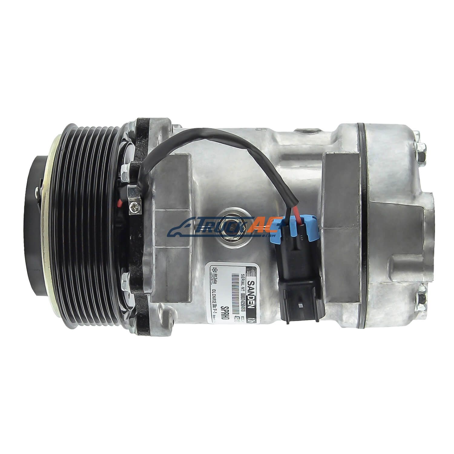 OEM Sanden A/C Compressor - Sanden 4751, Mack/Volvo 82768130, Truck Air ...