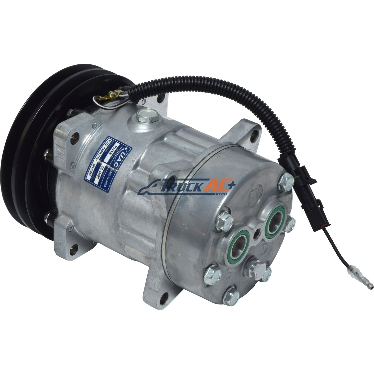 Sanden Style A/C Compressor - Sanden 4308, 4807, Truck Air 03-3823, MEI ...