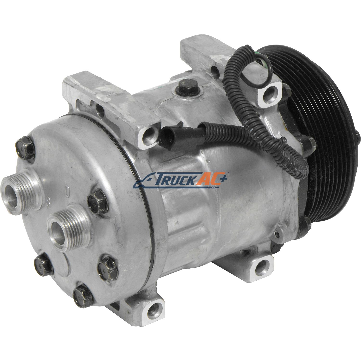 Sanden Style A/C Compressor - Sanden 8090, 8144, Truck Air 03-3552, MEI ...