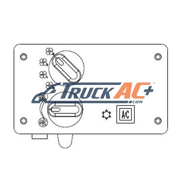 Red Dot Control Panel Assembly - Red Dot RD-3-13403-1P