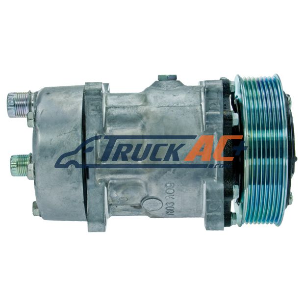 OEM Sanden A/C Compressor - Sanden 4659, 4781, Truck Air 03-0608, MEI 5332