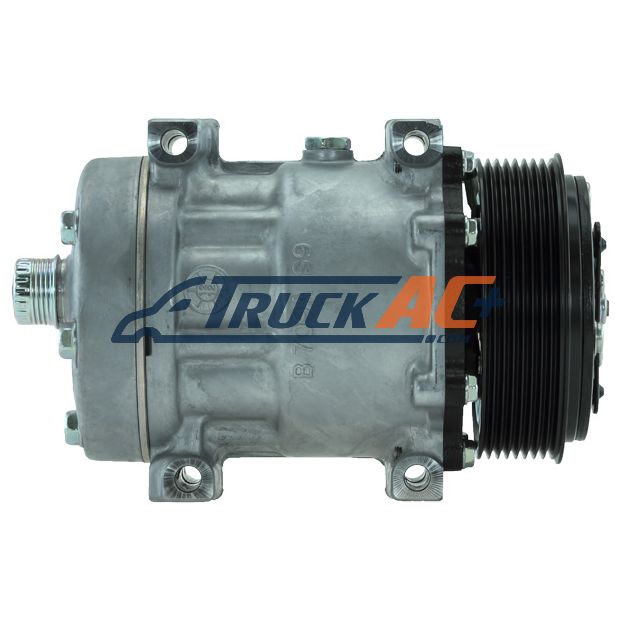 OEM Sanden A/C Compressor - Sanden 8090, 8144, Truck Air 03-3552, MEI 58090