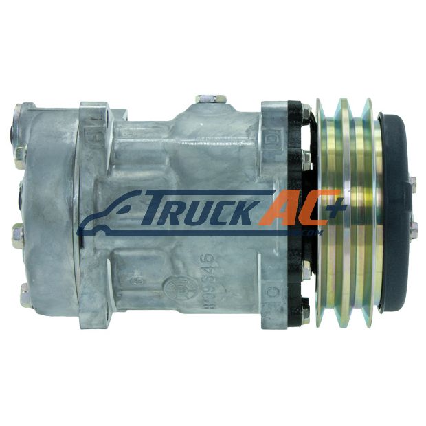 OEM Sanden A/C Compressor - Sanden 8152, Truck Air 03-3562, MEI 58152