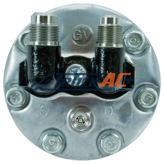 Sanden Bolt-On Manifold - Truck Air 03-6516, MEI 5205