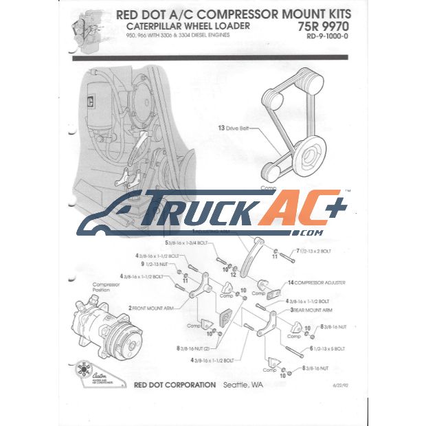 Caterpillar Off-Road with 3116, 3304, 3306 Cat Engine - Mount & Drive A ...